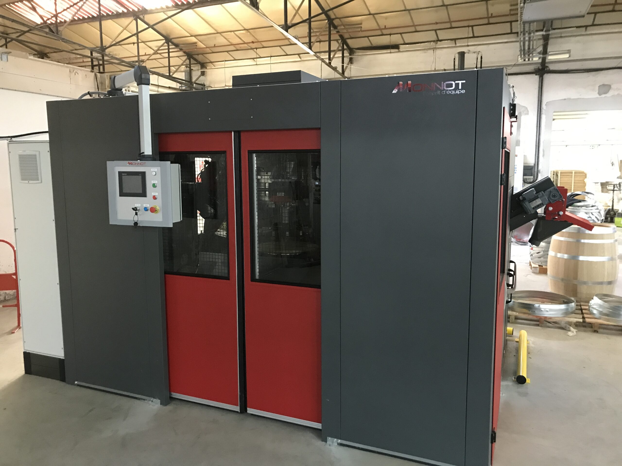 Heading Rounder - Machines de tonnellerie - Cooperage Equipment -Monnot LMT